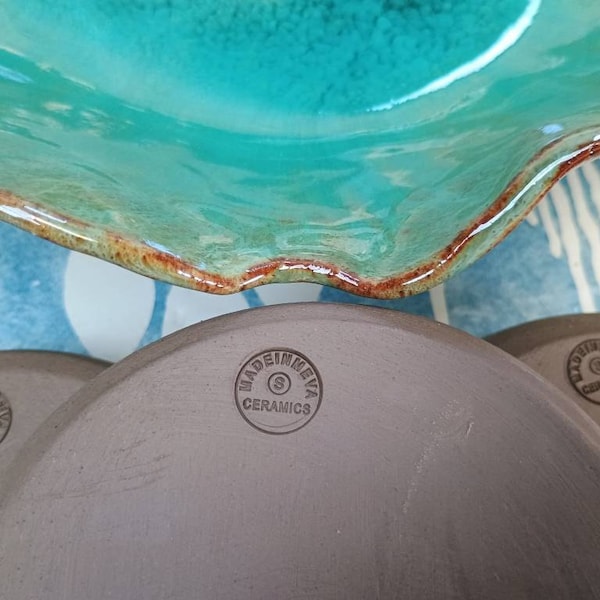 Custom Pottery Stamp, Ceramic Stamp, Acrylic Pottery Stamp, Polymer ...