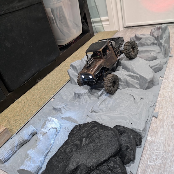 1:24 Scale Modular 20"x38" RC Rock Crawling Course 3D Print FILES ...