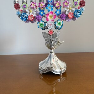 Princess Menorah Classic Disney Judaica Hanukkiah Repurposed Jasmin ...