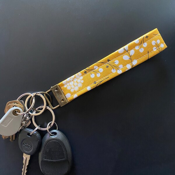 Key Fob Keychain, Wristlet Keychain, Cute Keychain, Boho Keychain ...