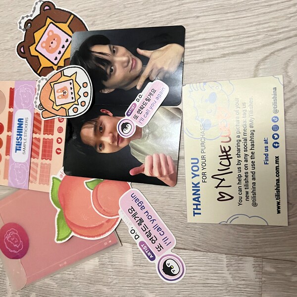 EXO Pets Set | Cute Kpop Fanmade Stickers EXOL OT9 Xiumin Suho Lay ...