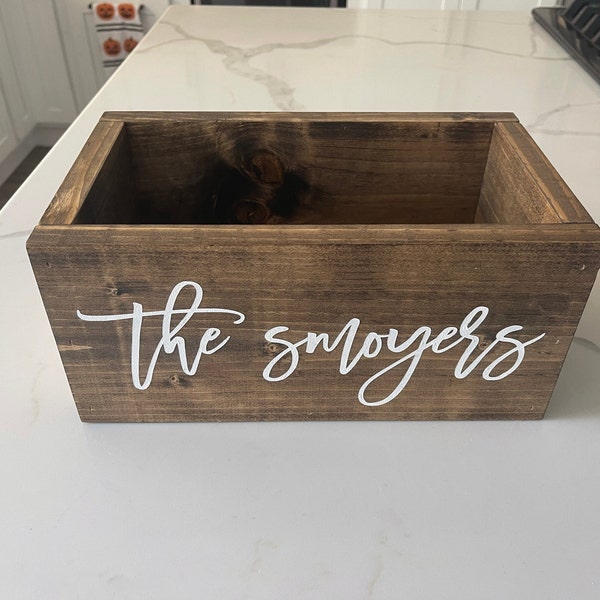 Card Box, Card Holder, Cards Sign, Gift Table Box, Rustic Wood Wedding ...