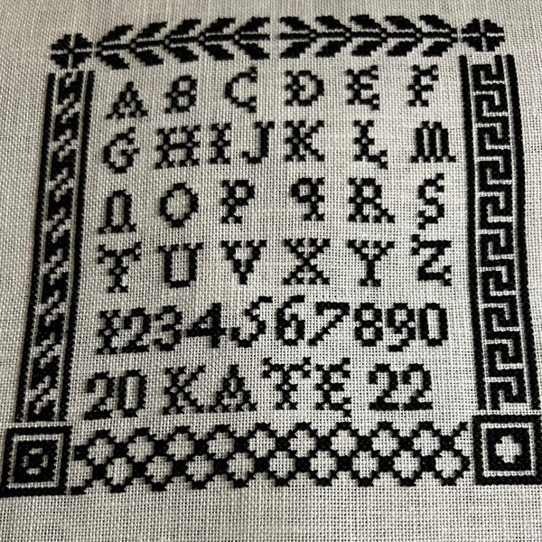 True Blue - Cross Stitch Pattern. Instant Download PDF - Etsy