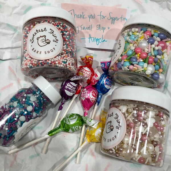 Sprinkles Gift Set | Sprinkle Gift Box | Nonpareil Sprinkles - Etsy