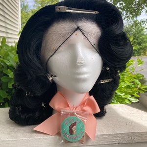 Custom Perma-tease Lace Front Wig Voluminous Curly Wavy Hair - Etsy