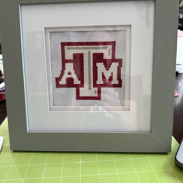 Texas A&M Logo Cross Stitch Pattern ONLY - Etsy