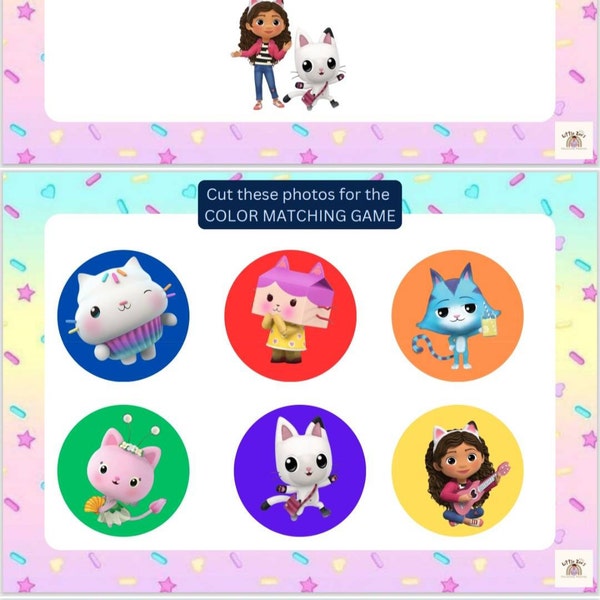 Gabby's Dollhouse Printable Activity Book - Etsy