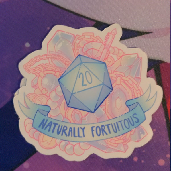 D&D Pastel Watercolour Nat 20 D20 Stickers, Dnd Dungeons and Dragons 5e ...