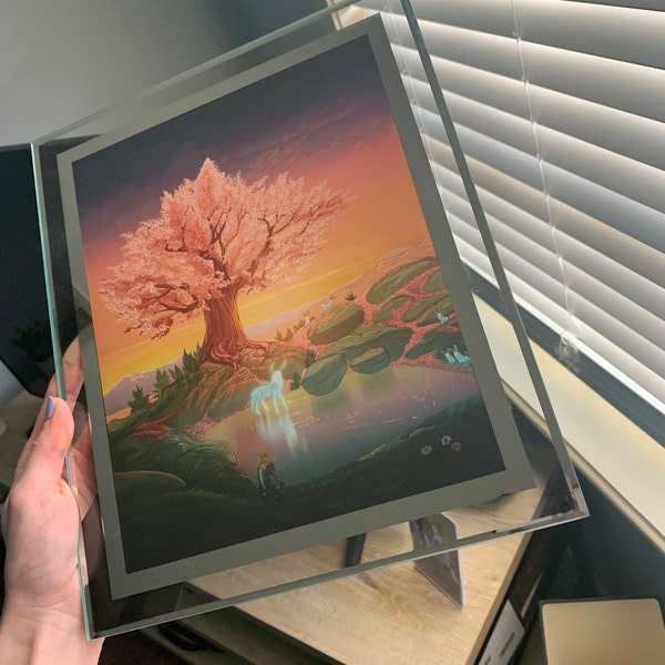 Satori Mountain Print: Legend of Zelda, Breath of the Wild Fanart - Etsy