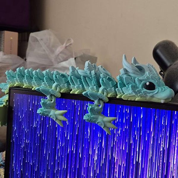Charming Winged Ocean Dragon Flexible - Eco-conscious Present for Sea ...
