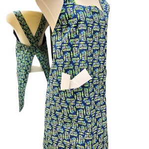 Stylist Apron With Overlapping Back Straps PDF Sewing - Etsy