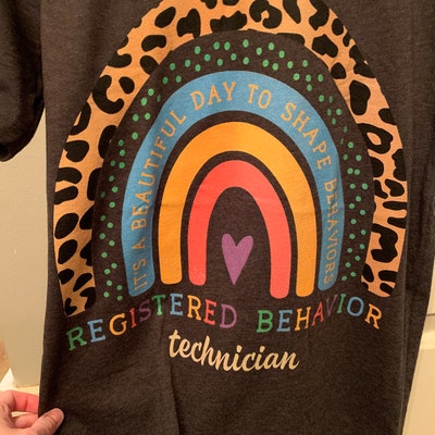 Registered Behavior Technician Shirt Gift for RBT Shirts RBT Gifts ...