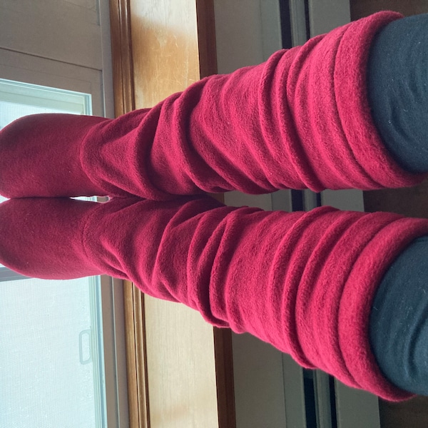 Womens Slippers, Moccasin Socks, Sock Boots, Knee High Booties ...