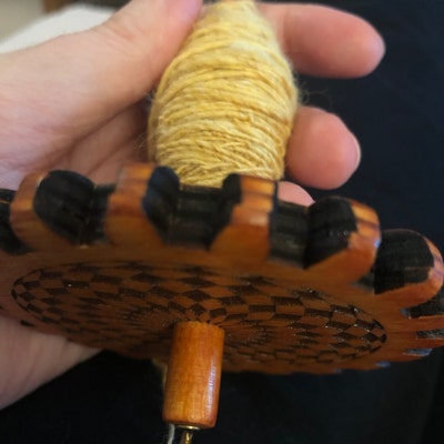 5/8 Maple Mini Glider Turkish Drop Spindle - Etsy