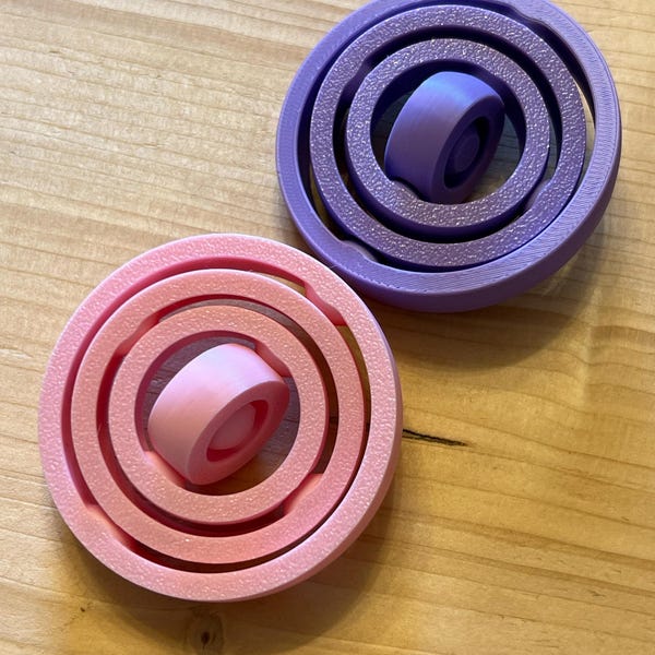 Air Spinner Fidget Toy - Calming Sensory Fidget Toy for Stress Anxiety ...