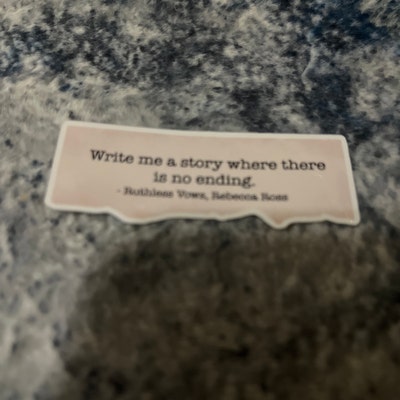 Divine Rivals You Are Worthy of Love Rebecca Ross Waterproof, Vinyl ...