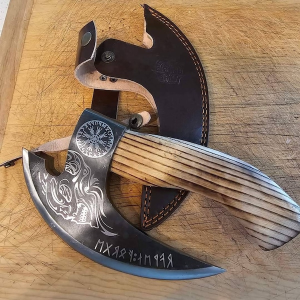 Set of 5 Beautiful Viking Axes Handmade, Viking Axe Set, Vikings Gifts ...