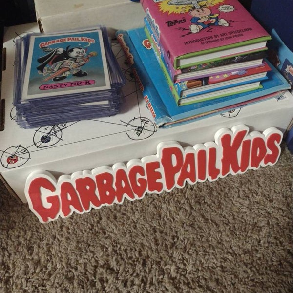 Garbage Pail Kids Logo - Etsy