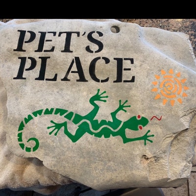 LIZARD STENCIL, Reptile Template, Gecko Stencil, Western Stencil ...