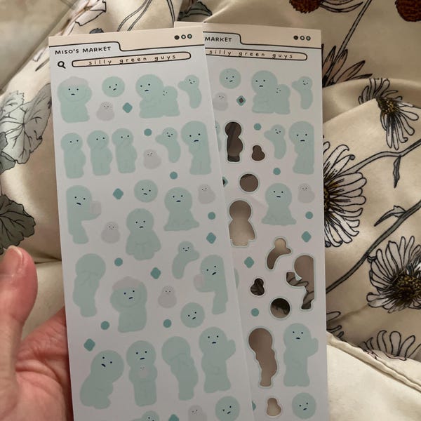 Miso Bakery | Holographic Deco Sticker Sheet | Journaling, Planner ...