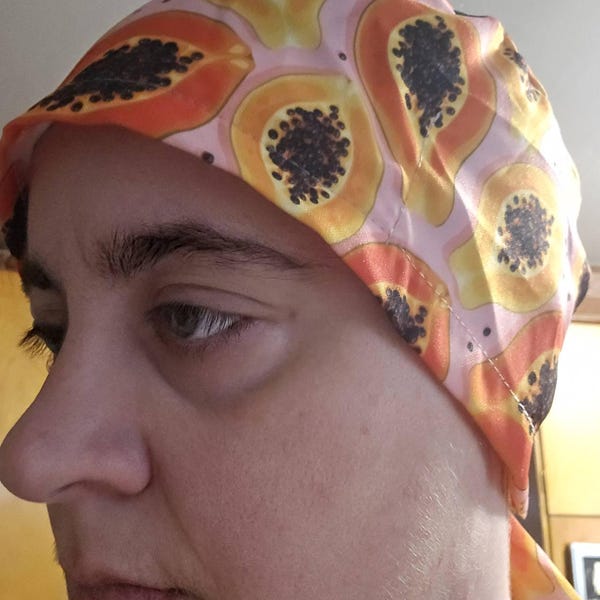 Figs Ponytail Scrub Cap for Women, Tropical Fruits Euro Surgical Hat - Etsy