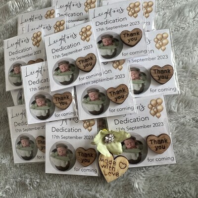 Funeral Favor Memorial Favours or Use Your Own Image - Etsy