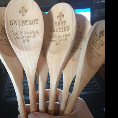 Cooking Competition Awards Wooden Spoons Culinary Awards Spoon Prizes ...