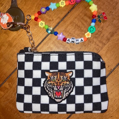 Keychain Wallet Cute Wallet Custom Personalized W/choice of Embroidered ...