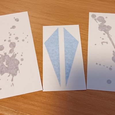 Blood Spatter Vinyl Decals - Etsy