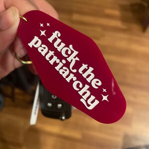 Funny Custom Keychains Trendy Unique Motel Keyring Choose - Etsy