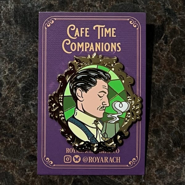 Cafe Time Companions | Dragon Age Veilguard Companion Enamel Pin - Etsy