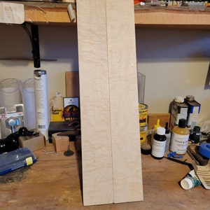 Curly Maple, Craft Wood, Thin Lumber, Scrap Wood, Arts & Crafts, Hobby ...