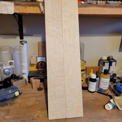 Curly Maple, Craft Wood, Thin Lumber, Scrap Wood, Arts & Crafts, Hobby ...