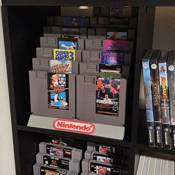 Nintendo 64, N64 18 Cartridge Display Stand, 3D Printed - Etsy