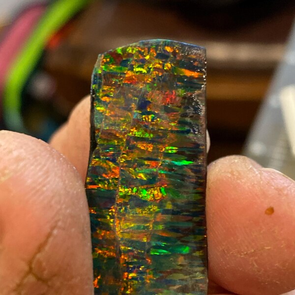 Jelly Opal 55g OP541 Bello Opal Purple Lab Grown Synthetic Opal Rough ...