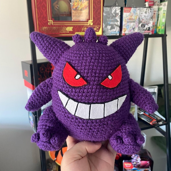 Gastly, Haunter & Gengar Crochet Pattern Bundle - PDF File - Etsy