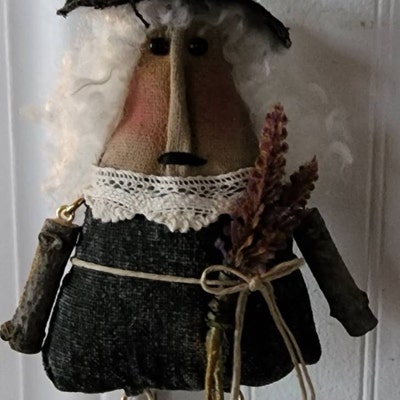 Set of 3 Instant Download EPATTERN, Folk Art Primitive Halloween Herb ...