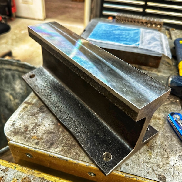 Knife Makers Anvil. With Mounting Holes and Overhang - Etsy