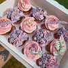 Natural Bakers Box, Full Box of Natural Dried Flowers, Cake Toppers ...