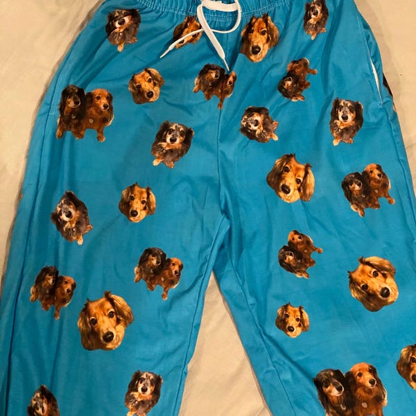 Custom Photo Pajamas, Personalized Face Unisex Pajamas, Custom Photo ...
