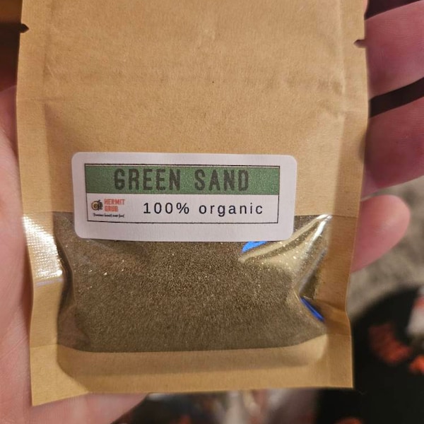 Green Sand | Hermit Crab Food - Etsy