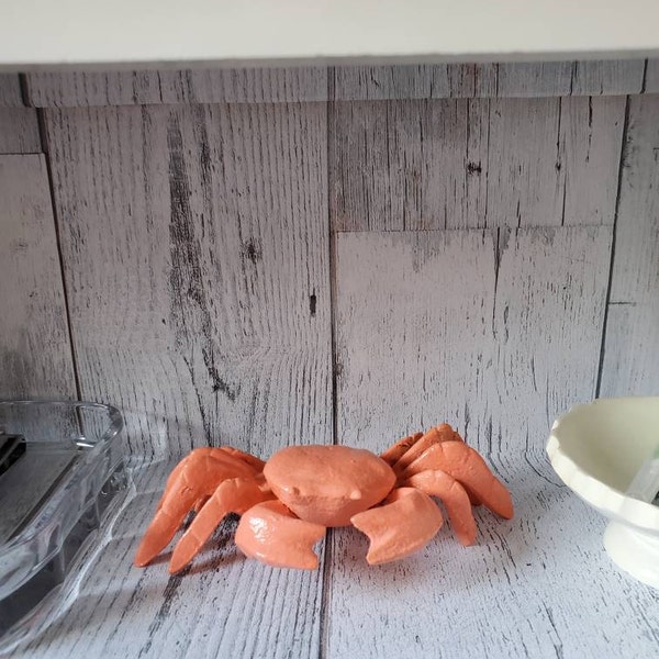 Shabby Little Crabby - Cast Iron Crab - PICK YOUR COLOR - Etsy