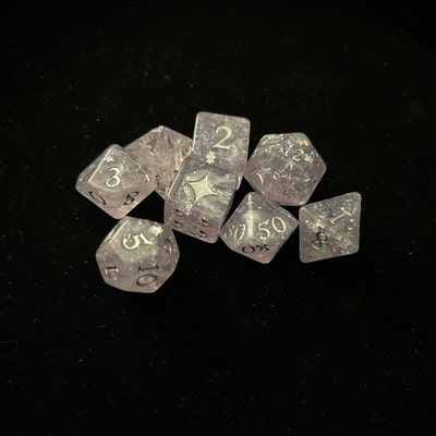 Shadowy Forest Dnd Dice Set, Polyhedral Dice, D&D Dice, Dungeons and ...