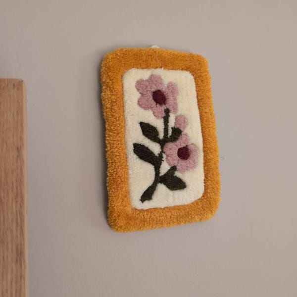 Handmade Fluffy Tufted Keyboard Rug – 3D Moss Desk Decor, Daisy Wrist ...