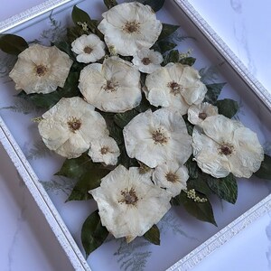 11x14 Custom Floral Shadow Box Wedding Flower Shadow Box - Etsy