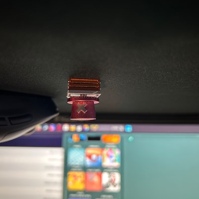 RTX3080 Graphics Card Keycap GPU 2.75U Rotating Artisan Metal Right ...