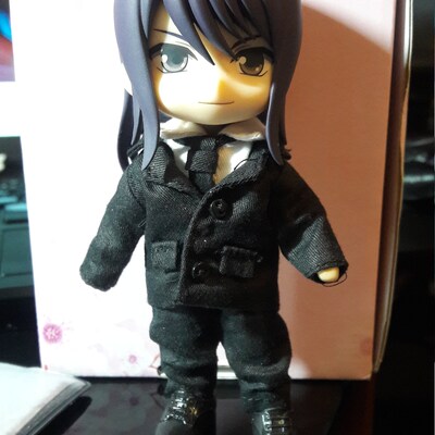 6pcs Obitsu11 Dolls Clothes 3 Colors Suit for OB11, Obitsu11 ,1/12 BJD ...