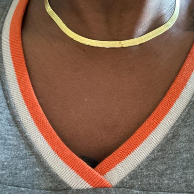 14K Gold Franco Cuban Chain Necklace 925 Silver 16'', 18'', 20'', 22 ...