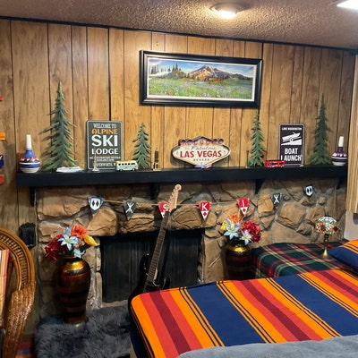 Log Cabin Decor Rustic Cabin Signs Hideaway Wood Tags - Etsy