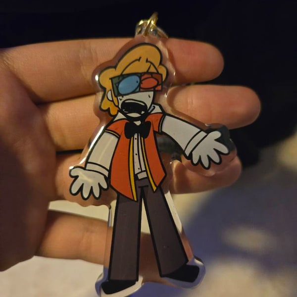 TBH Creature 2 Inch Rainbow Keychain - Etsy